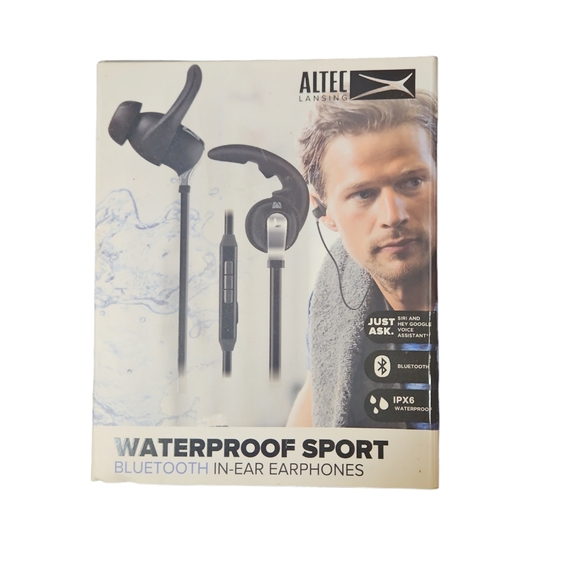 Altec | Headphones | Altec Lansing Waterproof Sport Bluetooth Inear ...